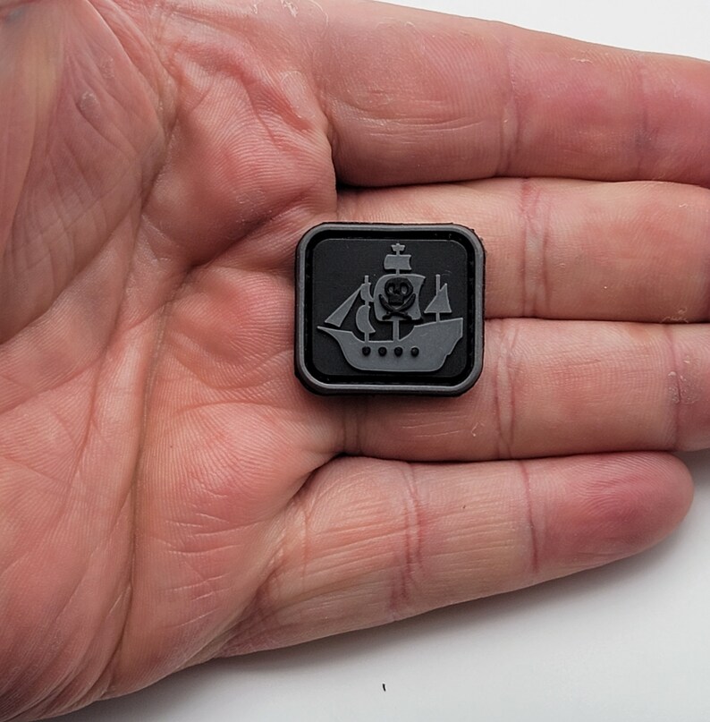 Glow Pirate Ship Ranger Eye RE PVC Patch EDC - Etsy