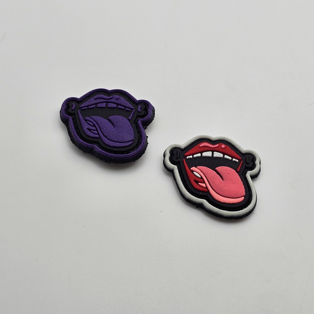 Glow Tongue Smile Ranger Eye RE PVC Patch EDC - Etsy