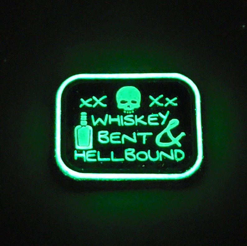 Glow Whiskey Bent & Hellbound Ranger Eye RE Patch EDC - Etsy