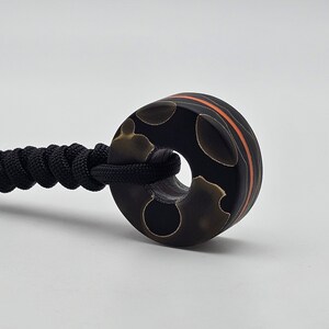 New!! Glow Bronze Wasp-core Fat Donut Double-sided Worry Stone Pocket ...