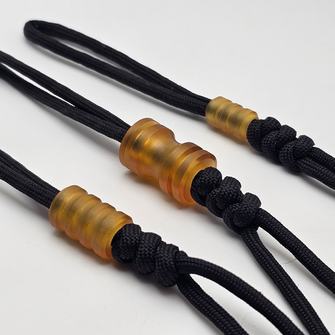 New Ultem Beads Paracord Zipper Pull Lanyard EDC - Etsy
