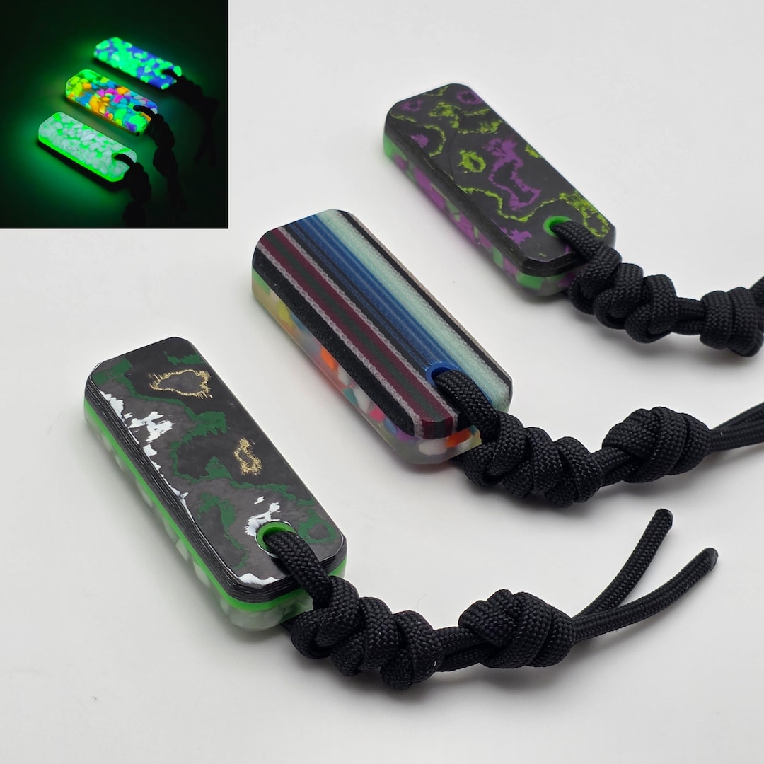 New!! Glow Rock Worry Sticks Pocket Fidget Worry Stone EDC - Etsy