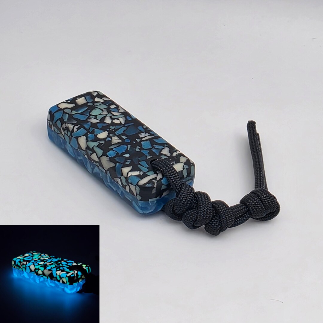 New!! Custom Skurfetti Glow Rocks Double Sided Worry Stick Pocket ...