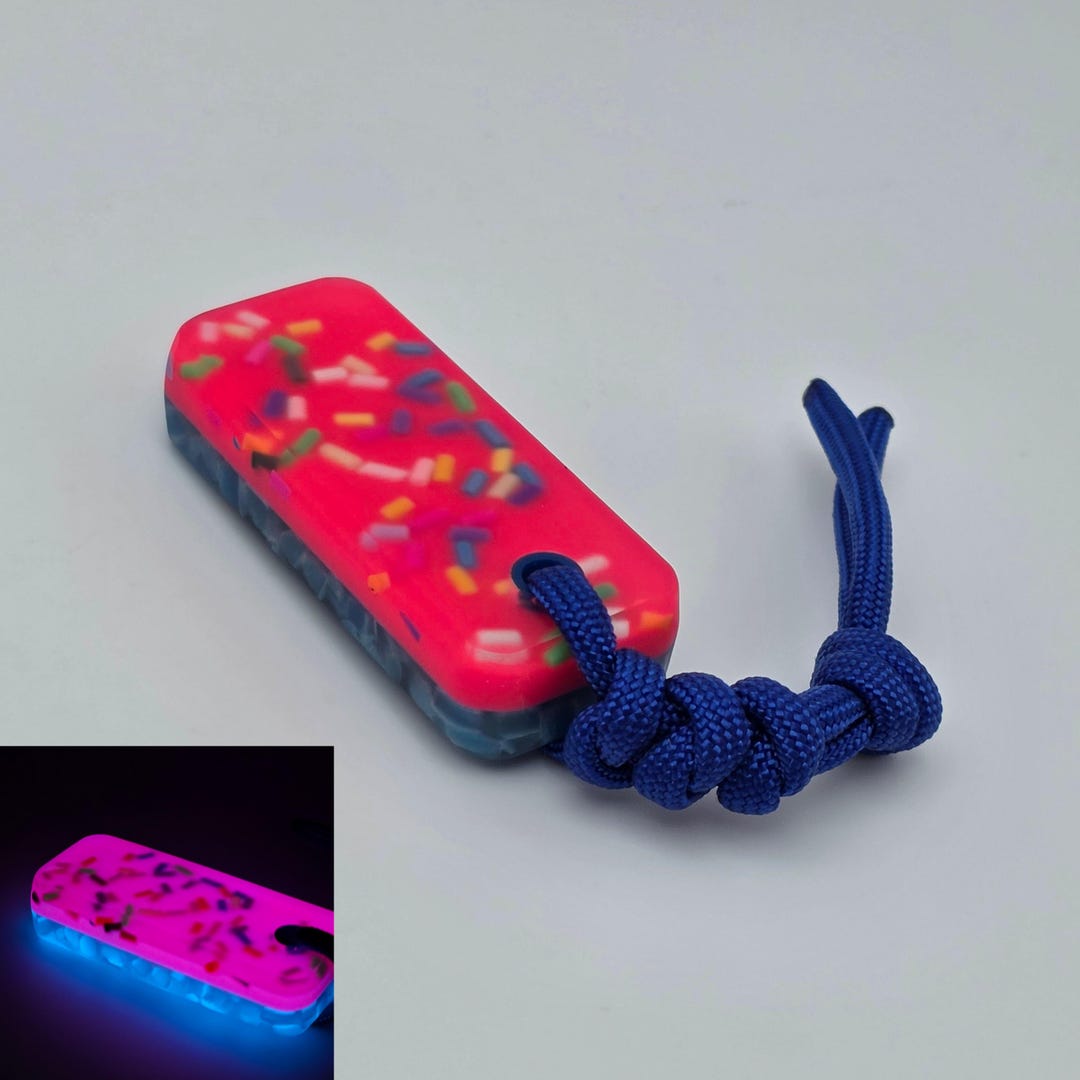 New!! Sprinkles Glow Rocks Worry Stick Pocket Fidget Worry Stone EDC - Etsy