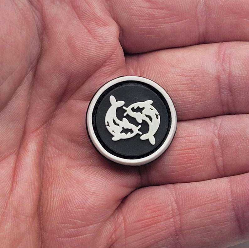 Glow Koi Fish V2 Ranger Eye RE PVC Patch EDC - Etsy