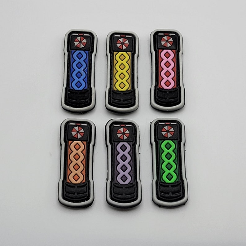 Glow V2 Virus Vial Anti-virus Ranger Eye RE PVC Patch EDC - Etsy
