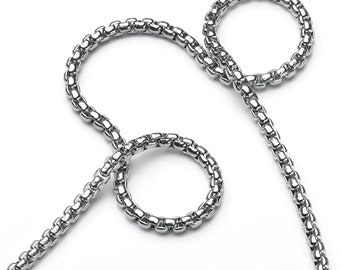 Pure Titanium Chain Necklace - Etsy