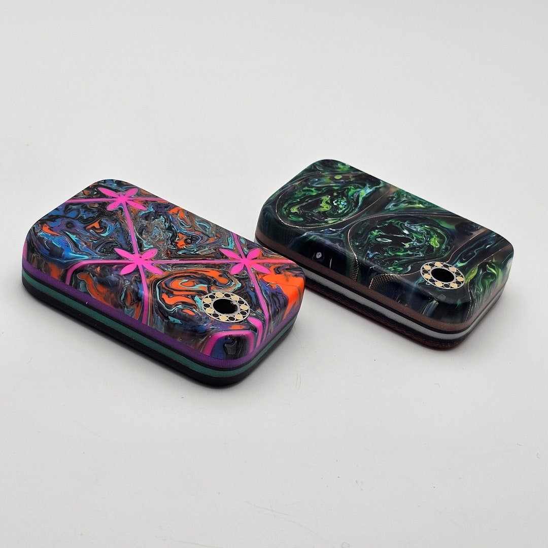 New!! Glow Premium Kaotic Artworks Resin Worry Stone Pocket Fidget EDC ...