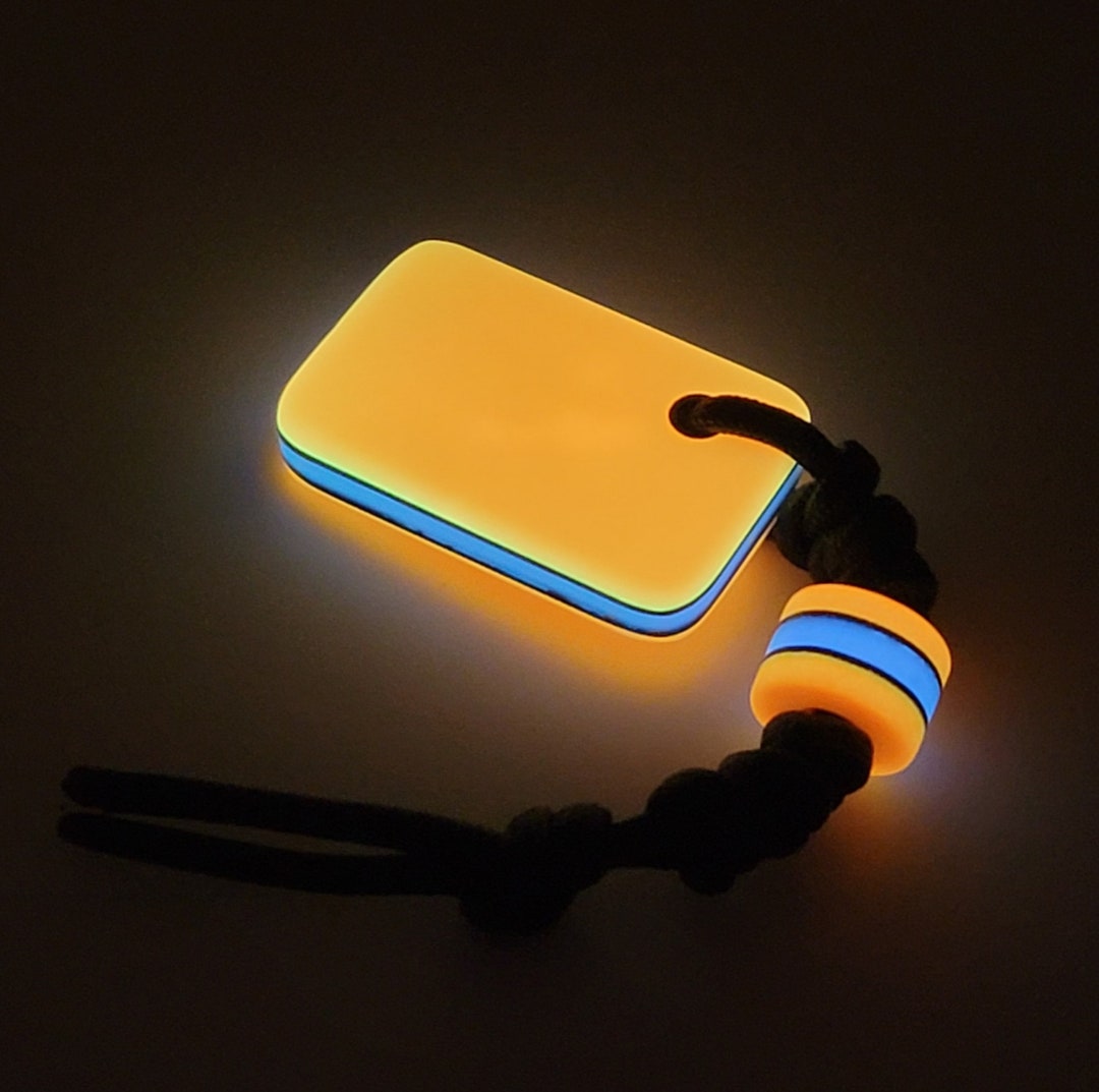 Glow Orange White Soap Bar Worry Stone Pocket Fidget EDC - Etsy