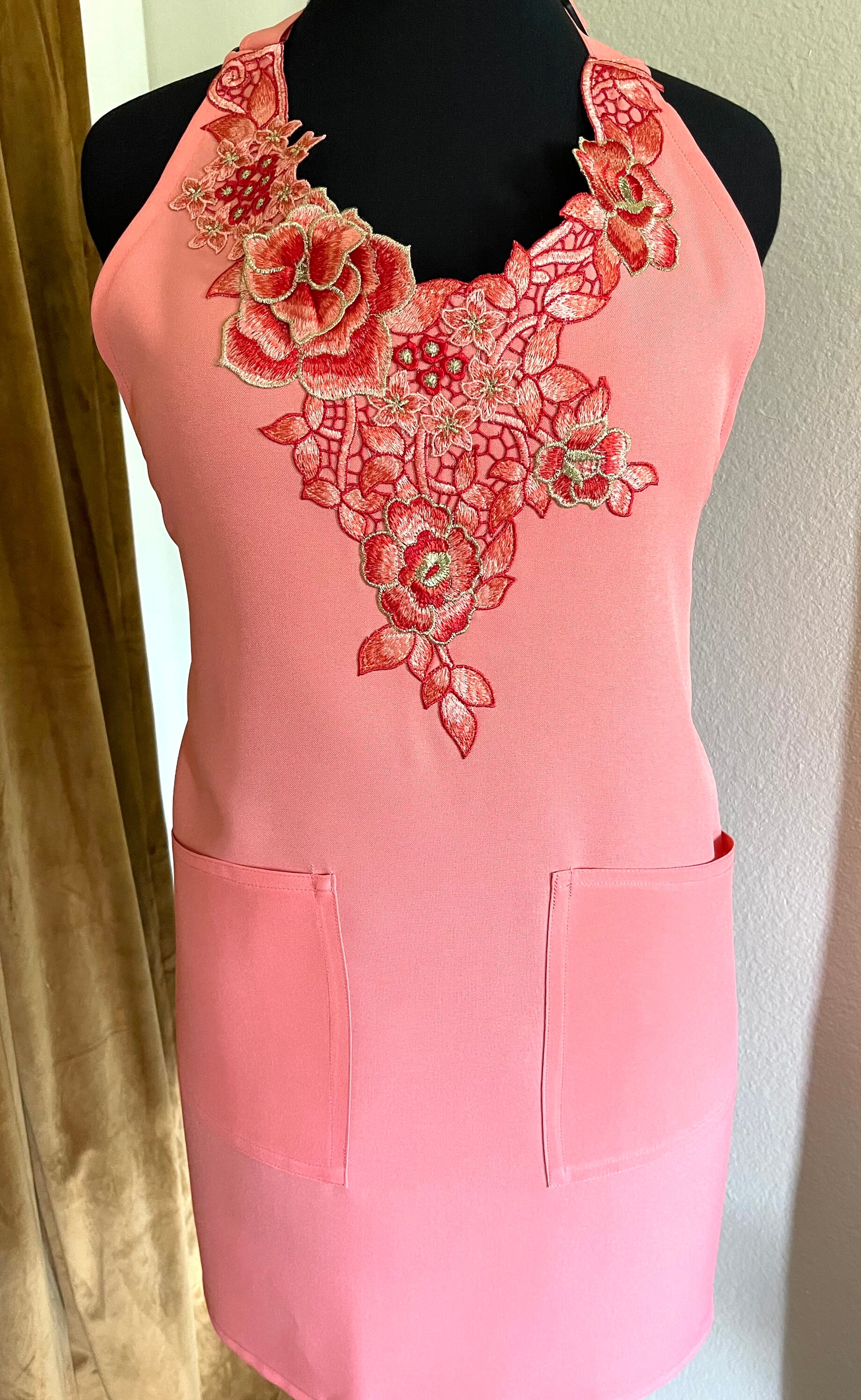 sale-shades-of-apricot-gold-on-salmon-apron-etsy-singapore