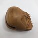 Mokugyu Wooden Fish Drum Antique Japanese Buddhist Carved Chanting ...