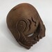 Mokugyu Wooden Fish Drum Antique Japanese Buddhist Carved Chanting ...