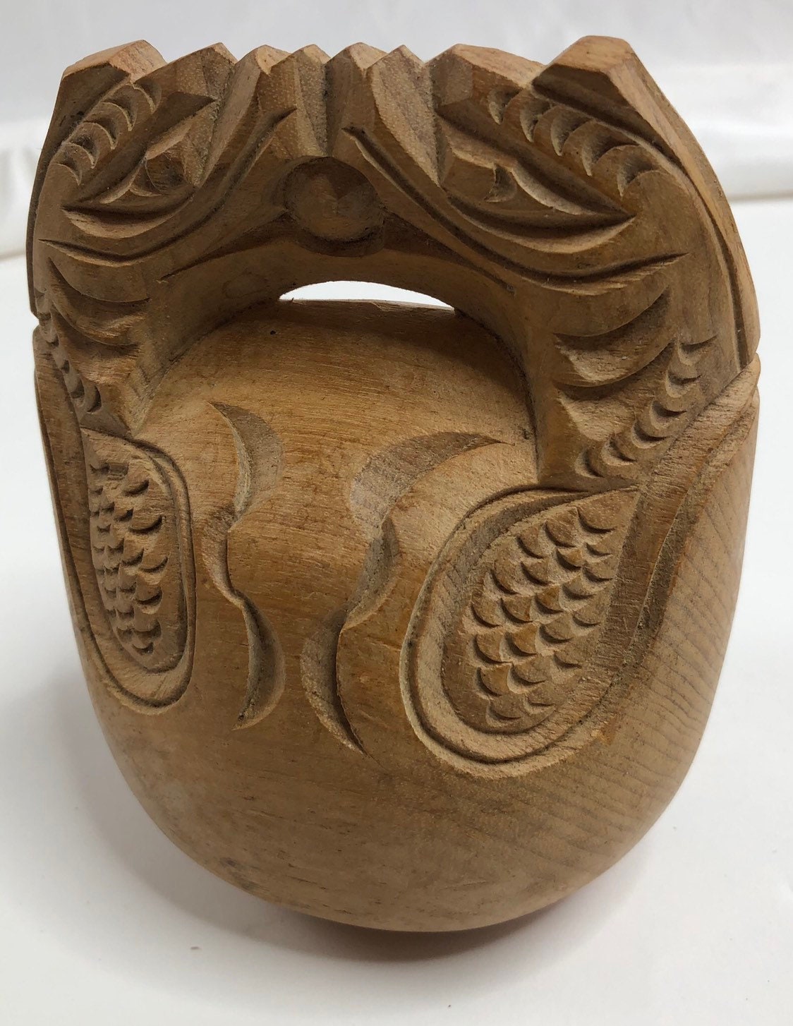 Mokugyo/ Wooden Fish Drum/ Antique Japanese Buddhist Carved | Etsy