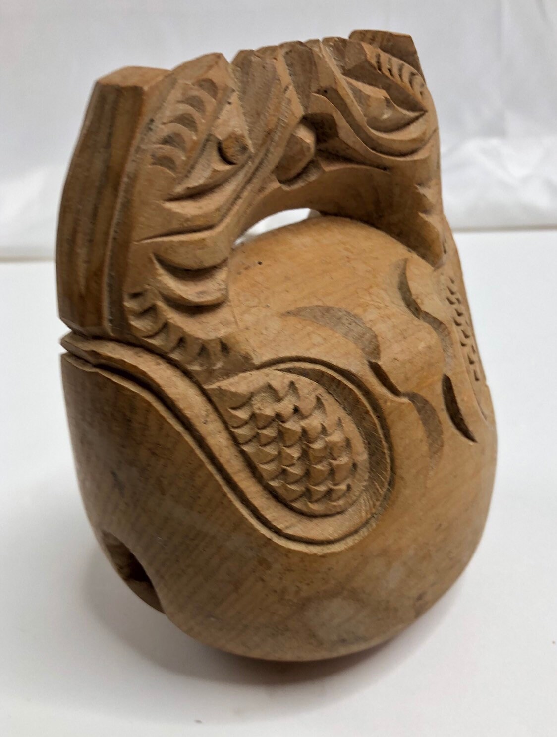 Mokugyo/ Wooden Fish Drum/ Antique Japanese Buddhist Carved | Etsy