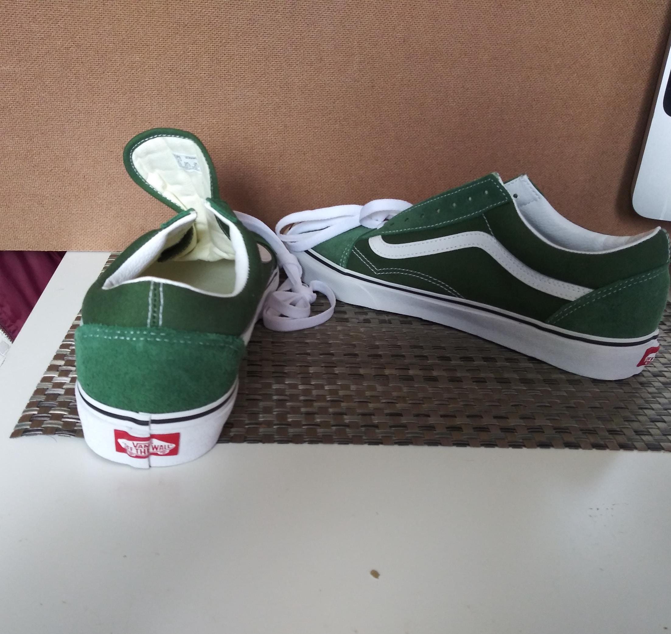 Vans Green Men - Etsy