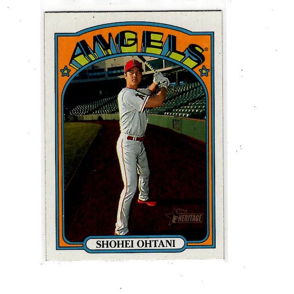 Shohei Ohtani Card - Etsy