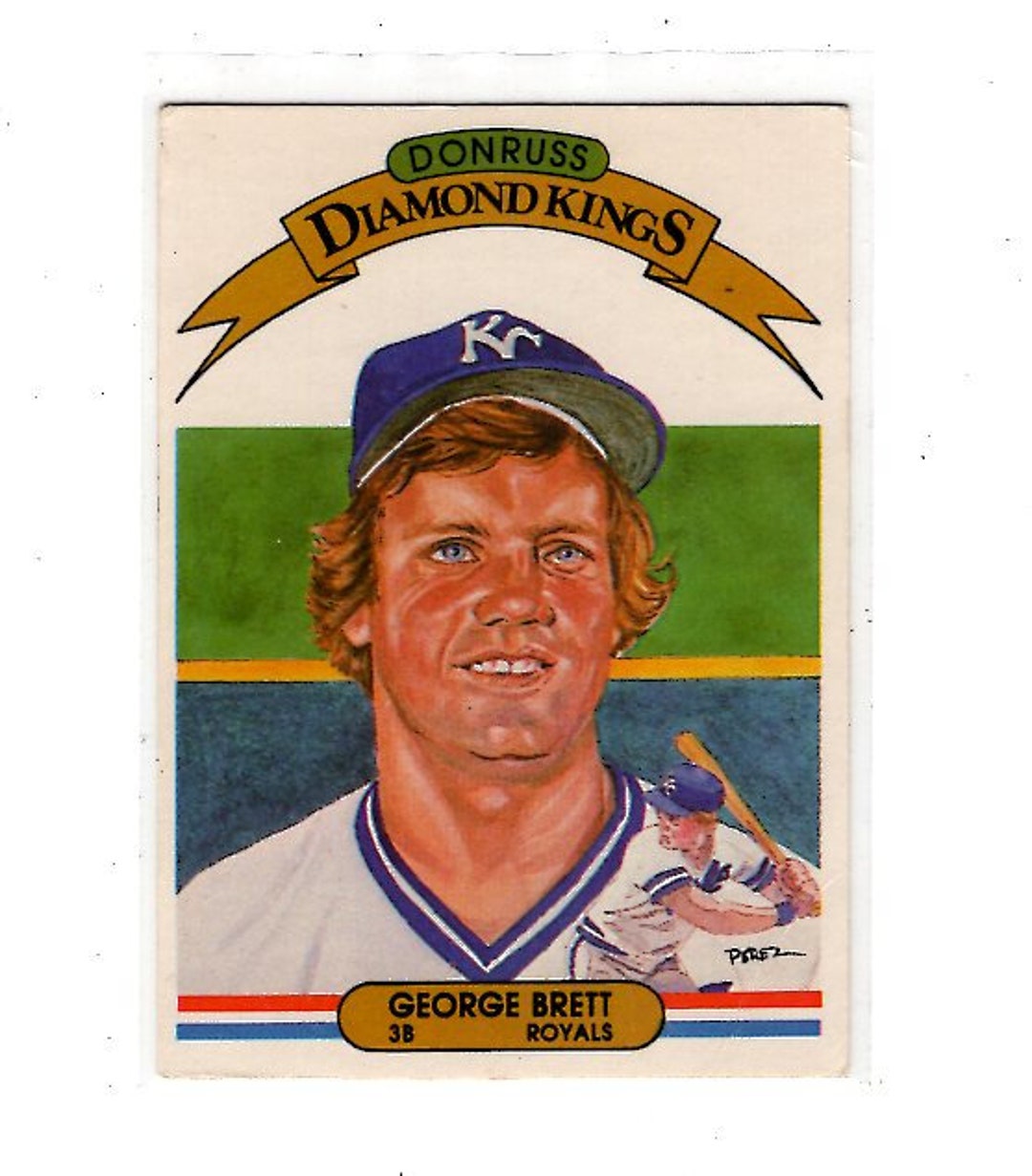 George Brett 1984 Donruss Diamond Kings Baseball Card 15 - Etsy