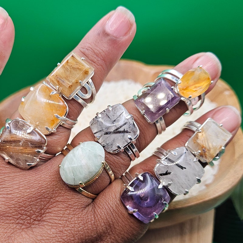 Ametrine Ring All - Etsy