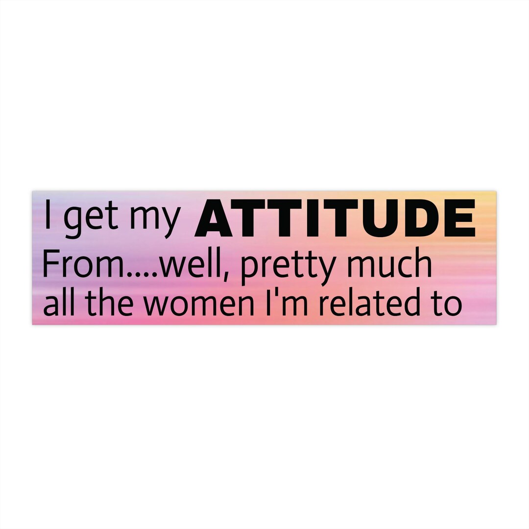 Sassy Bumper Sticker, Funny Bumper Stickers, Bumper Sticker for Girls ...