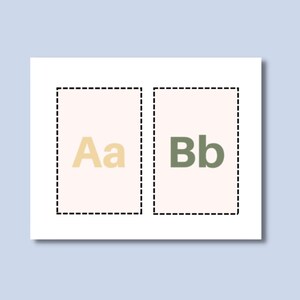 ABC Flashcards | Modern Alphabet Flashcards | Minimal Printable ...