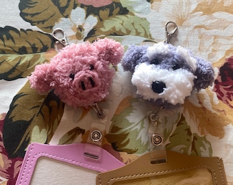 Crochet Badge Holder - Etsy