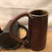 Matched Pair Leather Tankards Leather Jack Leather Beer - Etsy