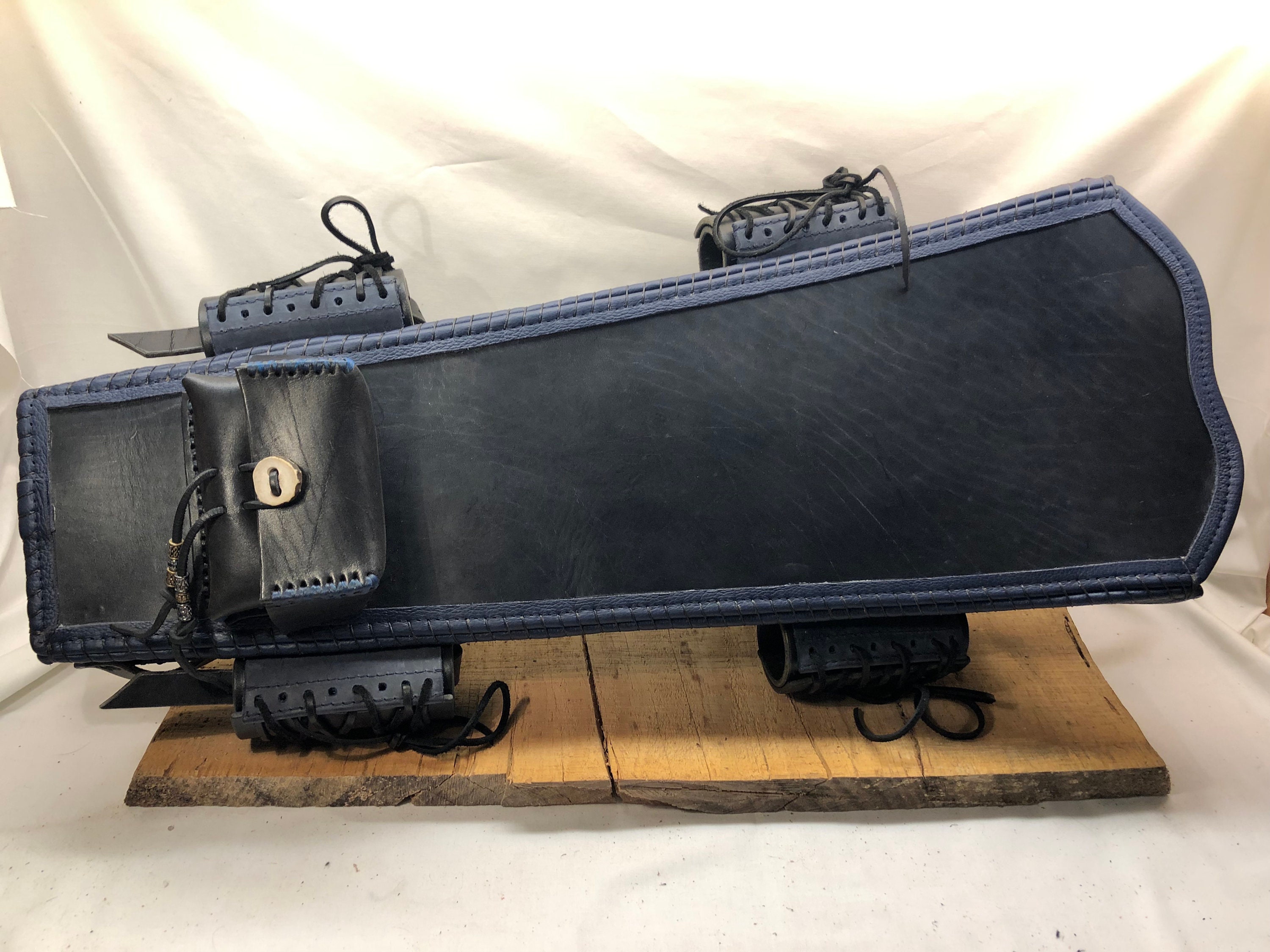 Leather Backpack Quiver Back Quiver LARP Quiver | Etsy