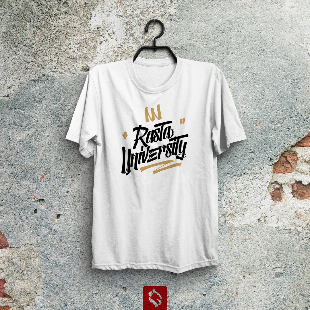 Rasta University Graffiti Tag Style Unisex Reggae T-shirt - Etsy