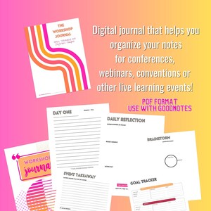 Digital Journal, Printable Business Journal. Guided Notebook for ...
