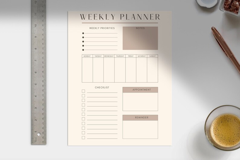 Digital Self-care Bundle Daily/weekly Wellness Planner Self-care ...