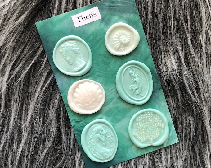 Thetis Song of Achilles Self-adhesive Wax Seal Stamp Sticker Set - Etsy