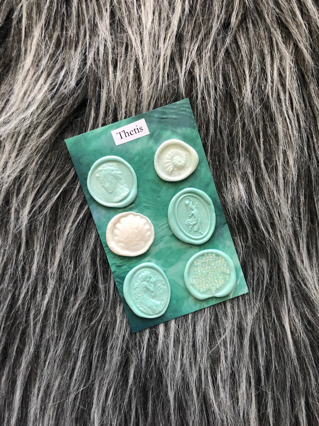 Thetis Song of Achilles Self-adhesive Wax Seal Stamp Sticker Set - Etsy