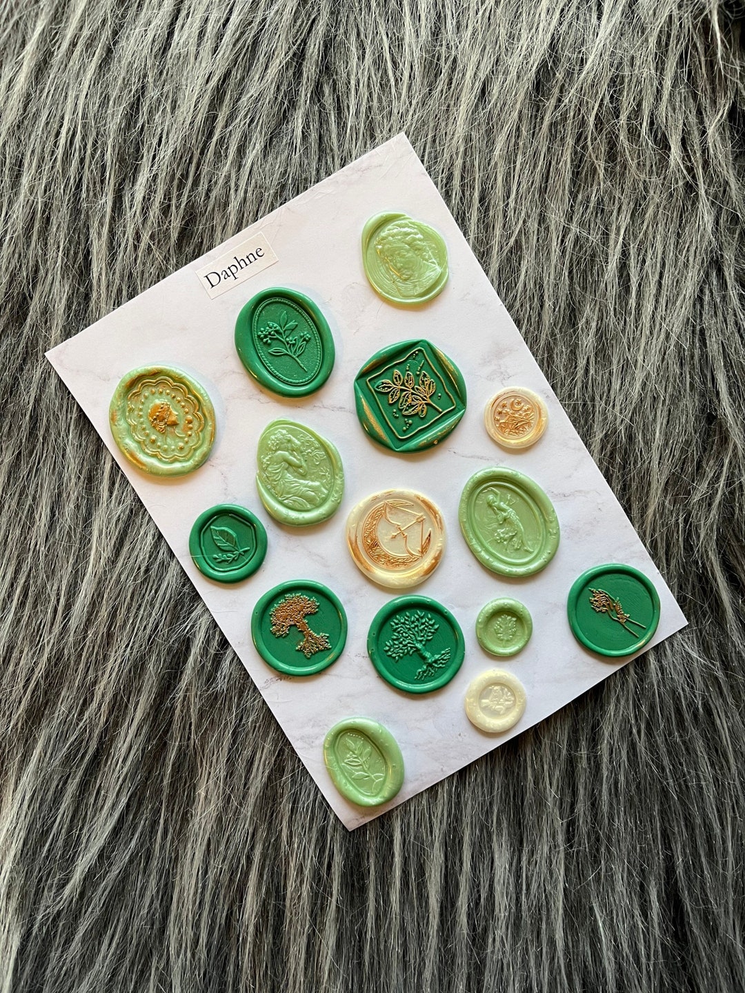 Daphne Large Mythology Apollo Tree Nymph Nature Self-adhesive Wax Seal ...