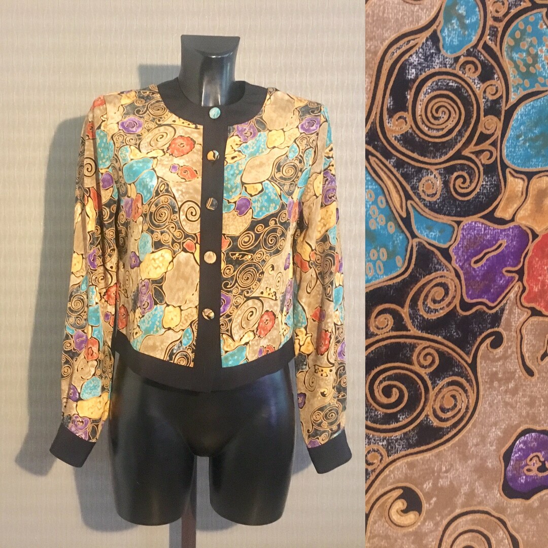 Painting Art Print Blouse Nature Earthy Tones Shirt Button up Shirt ...