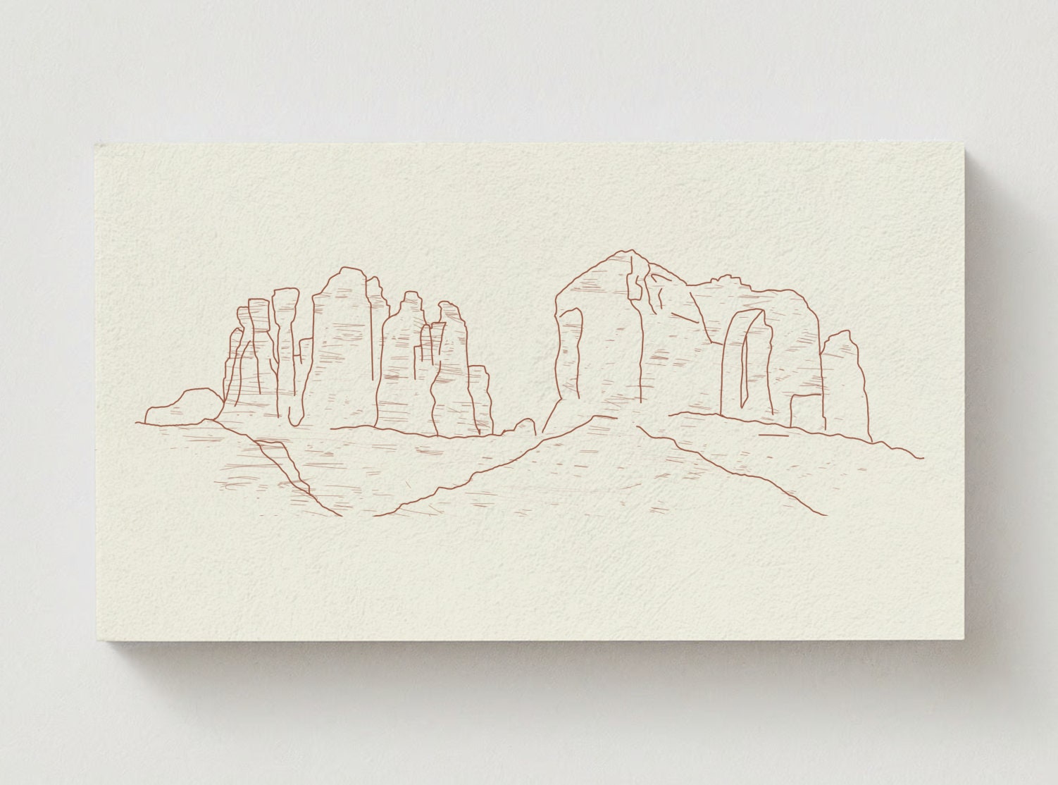 Desert Business Card Template canva - Etsy