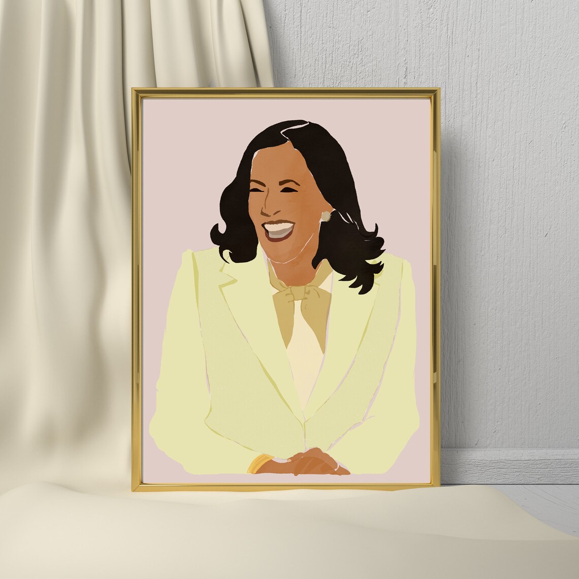 Kamala Harris Print Kamala Harris Wall Art Powerful Woman - Etsy