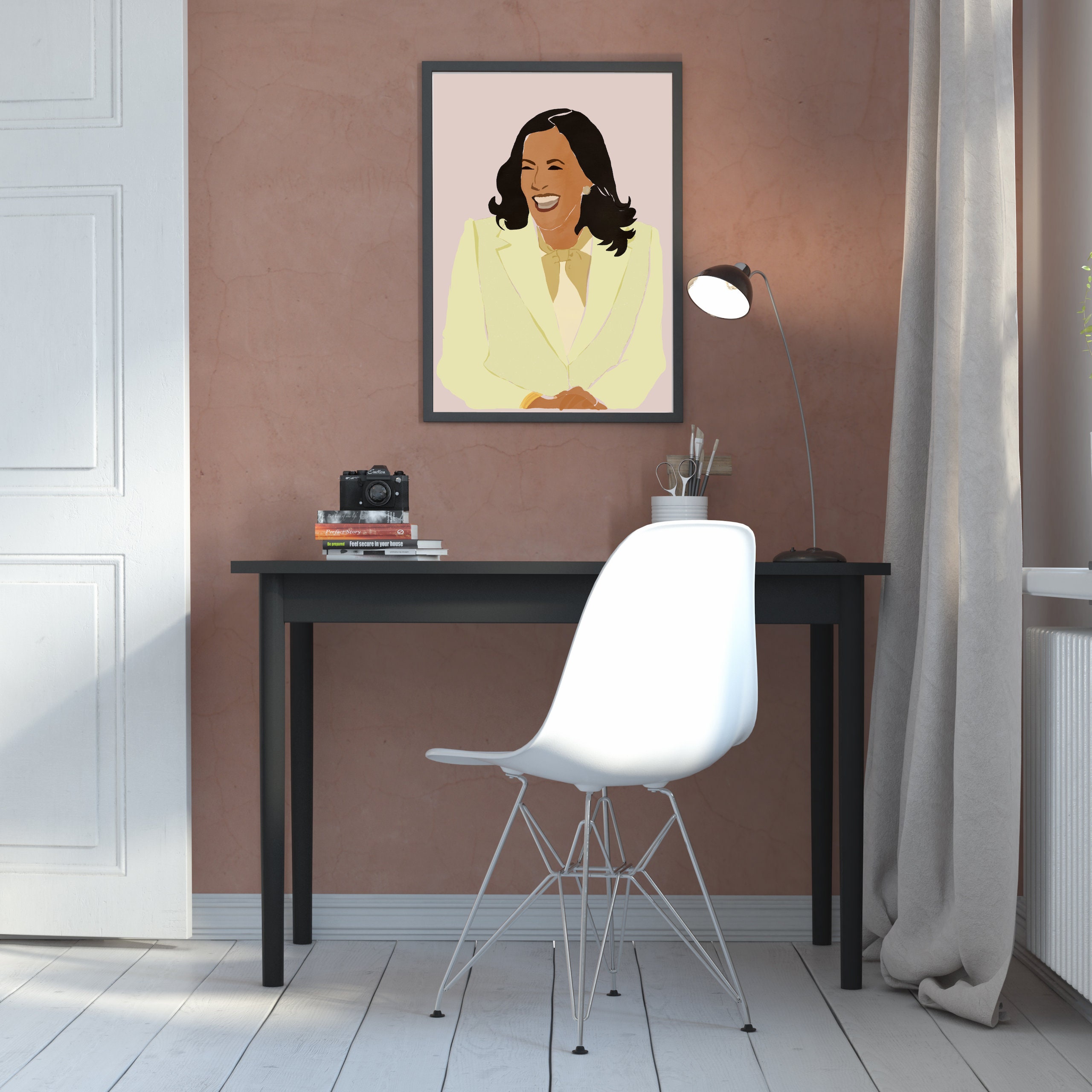 Kamala Harris Print Kamala Harris Wall Art Powerful Woman - Etsy