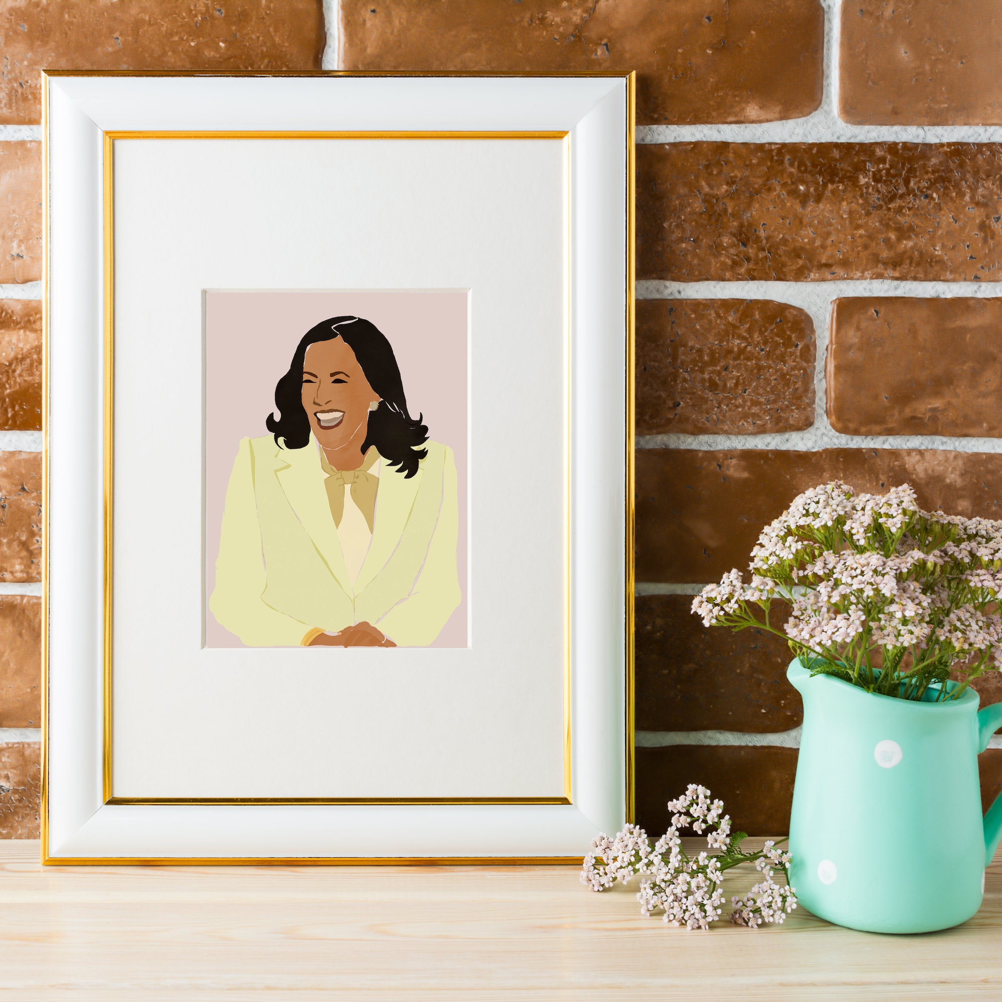 Kamala Harris Print Kamala Harris Wall Art Powerful Woman - Etsy