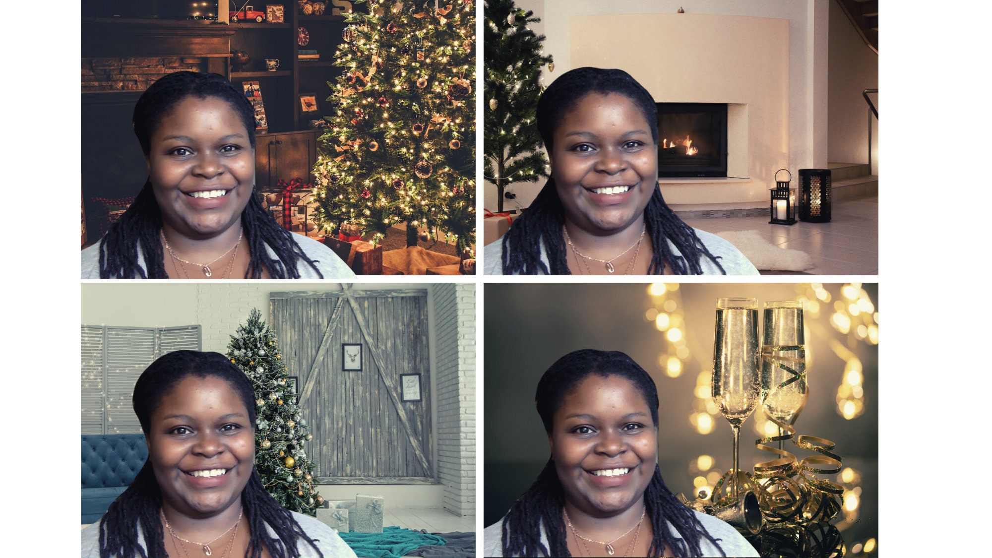 Zoom Background Holiday Home Mega Pack HD Virtual Backgrounds Holiday ...