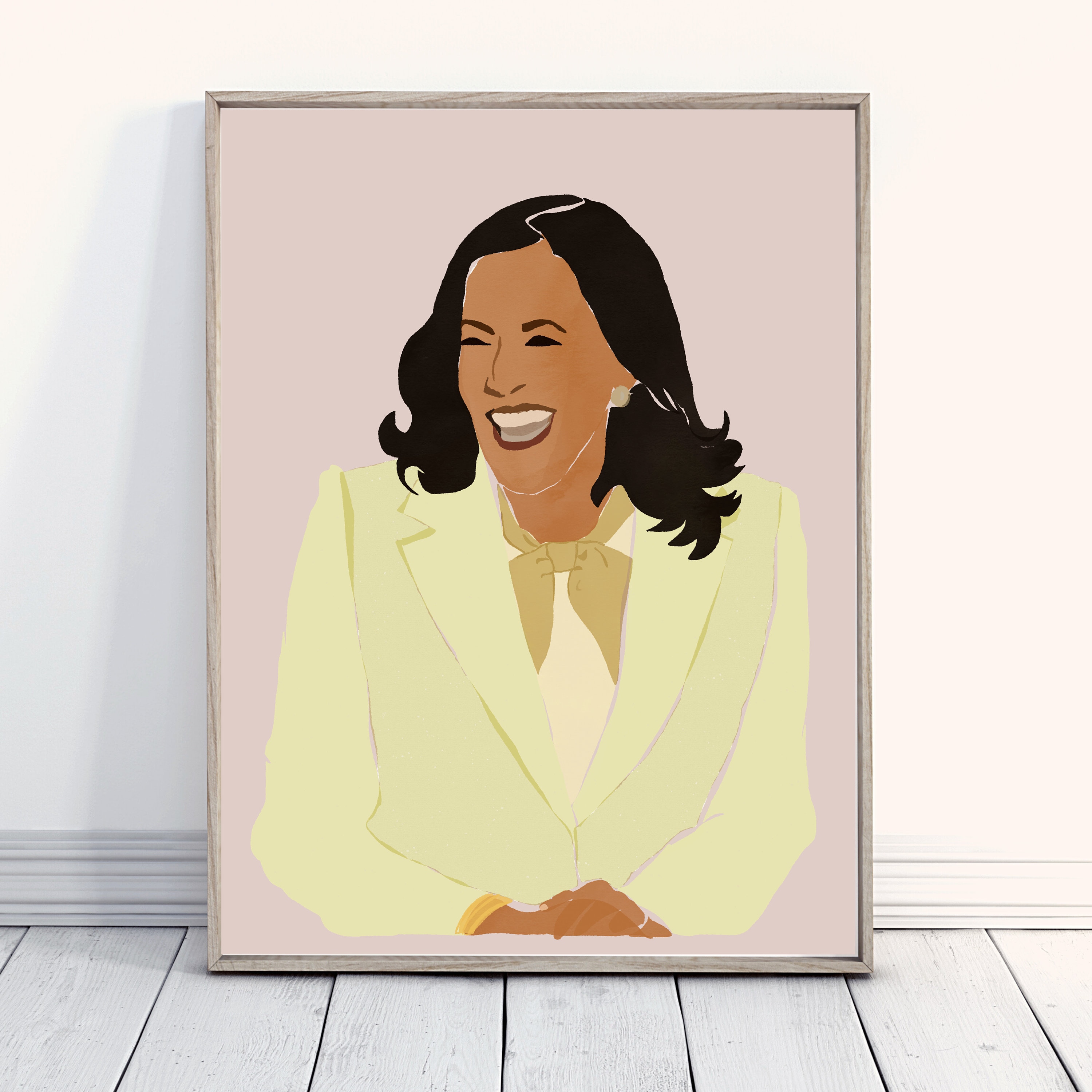 Kamala Harris Print Kamala Harris Wall Art Powerful Woman - Etsy