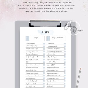 Bundle Soul and Magic Life Planner Printables: Goal Planner, Budget ...