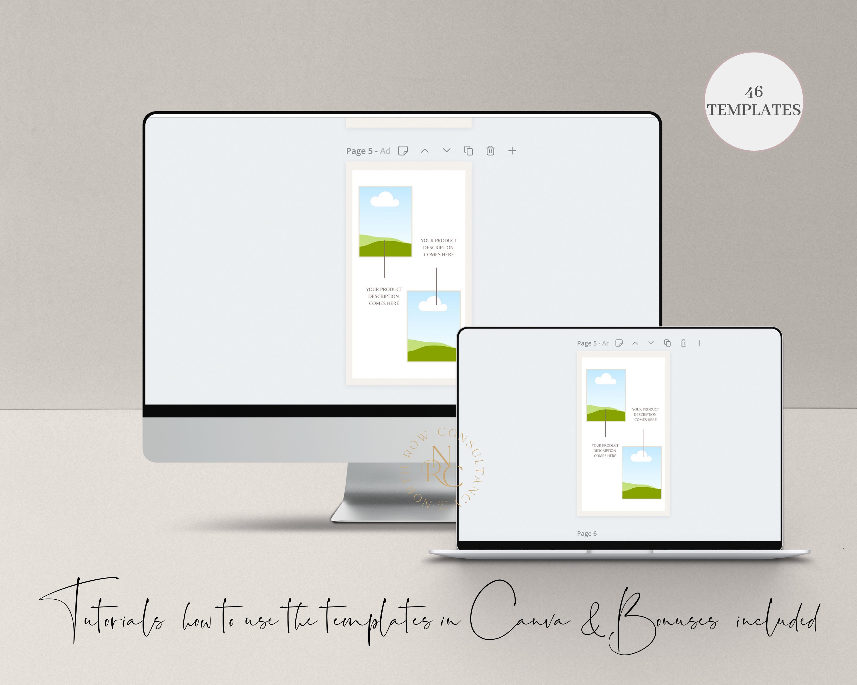 BUNDLE Marketing Instagram Story and Posts Templates for Luxury Brand ...