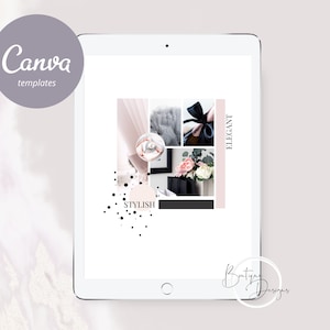 Elegant Brand Style Guide and Mood Board Templates - Digital Storyboard ...