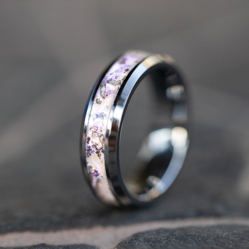 Meteorite Ring - Etsy