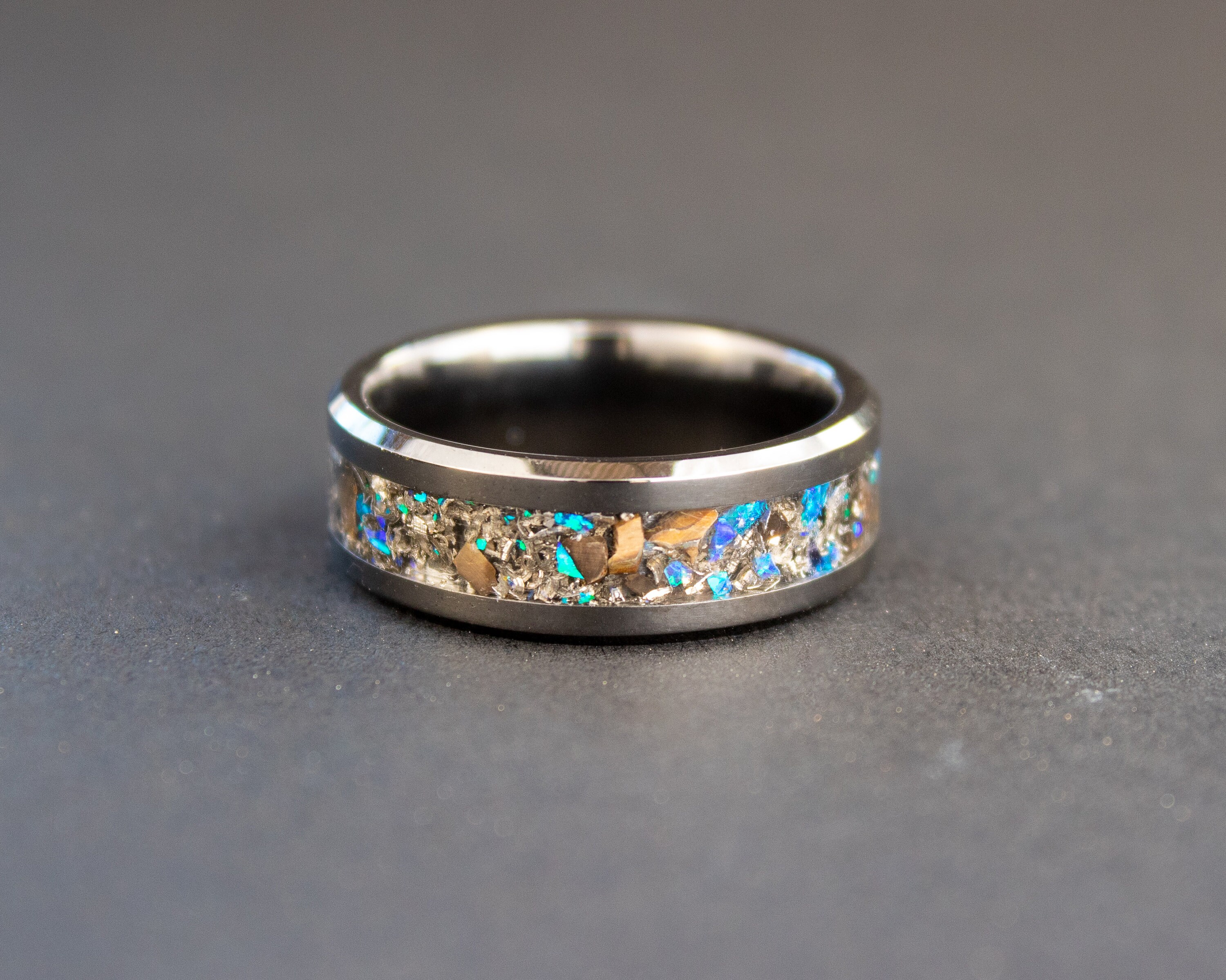 T-rex Ring Dinosaur Bone Ring Meteorite Ring T-rex Bone - Etsy