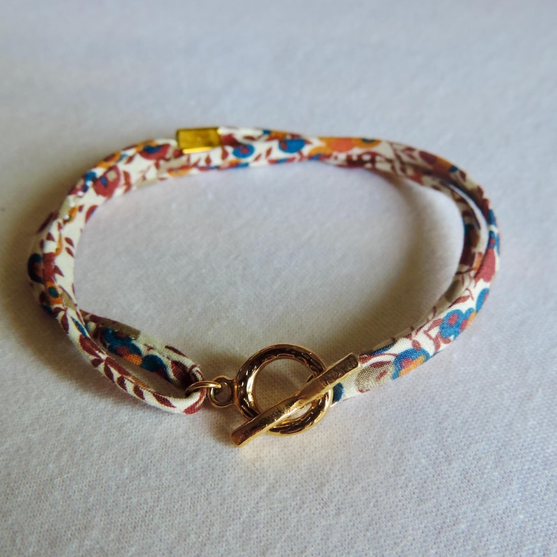 Fabric Bracelet - Etsy