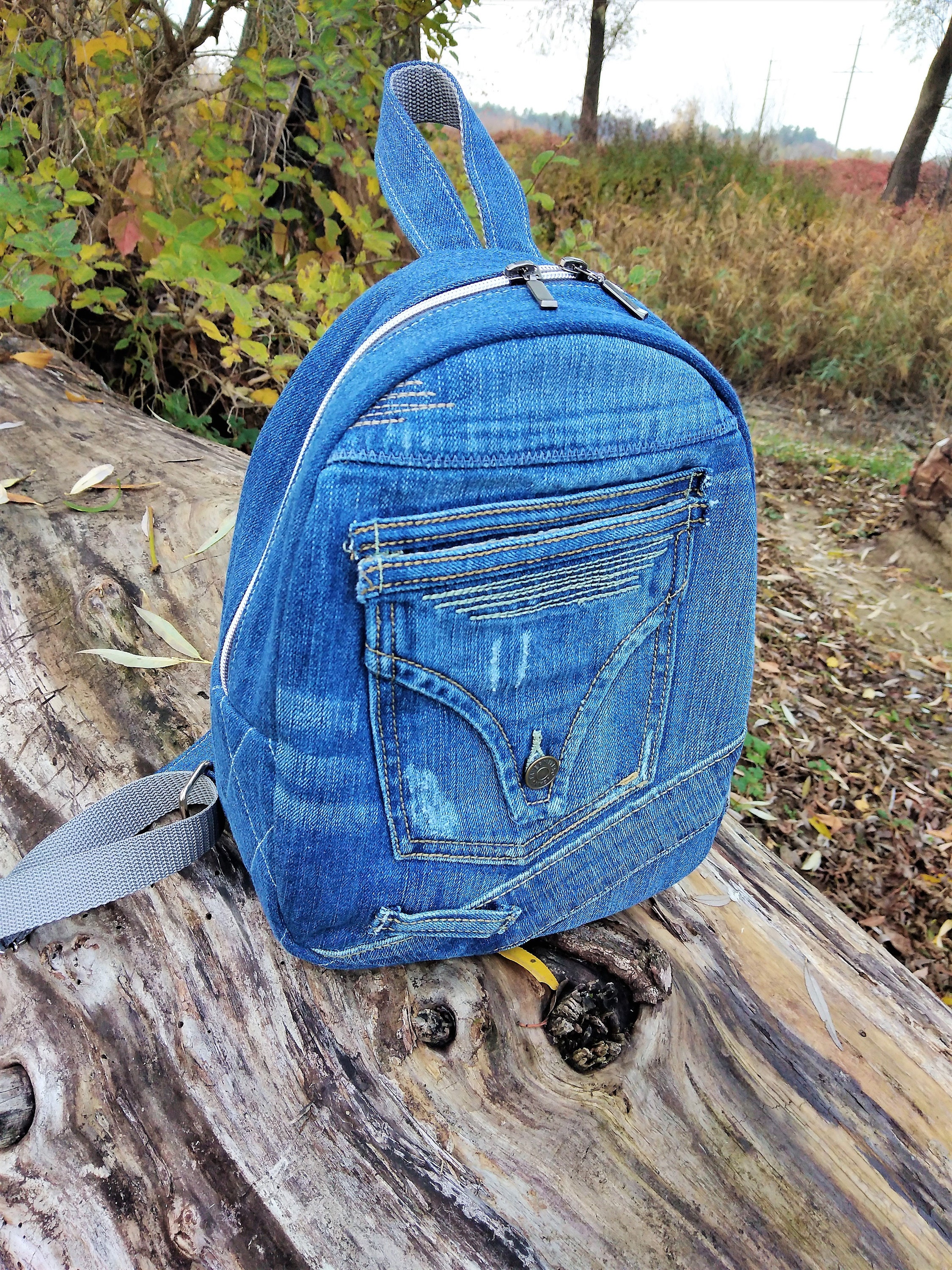 Diy Jeans Backpack