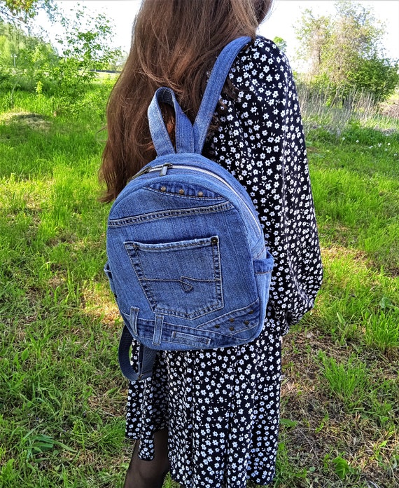 Diy Jeans Backpack