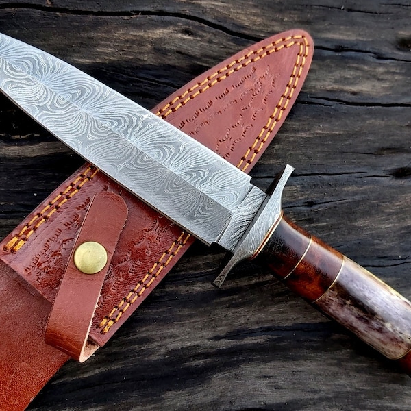 Damascus Dagger - Etsy