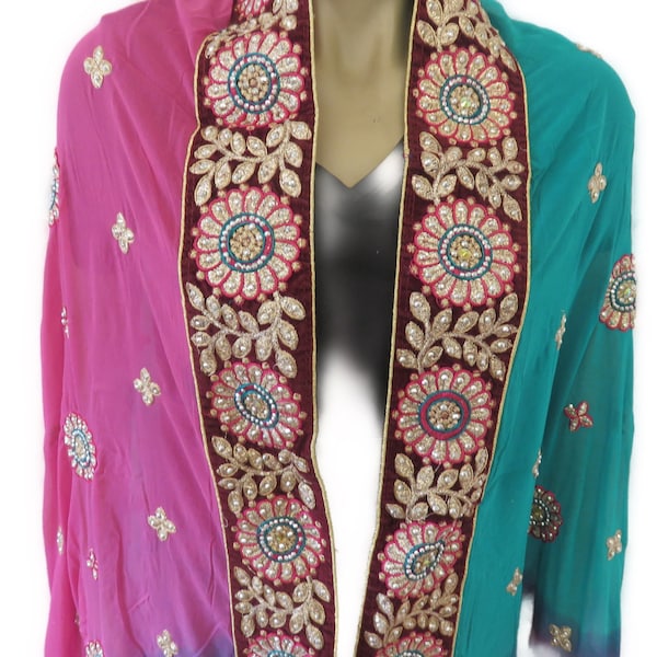 Chal de india - Etsy España